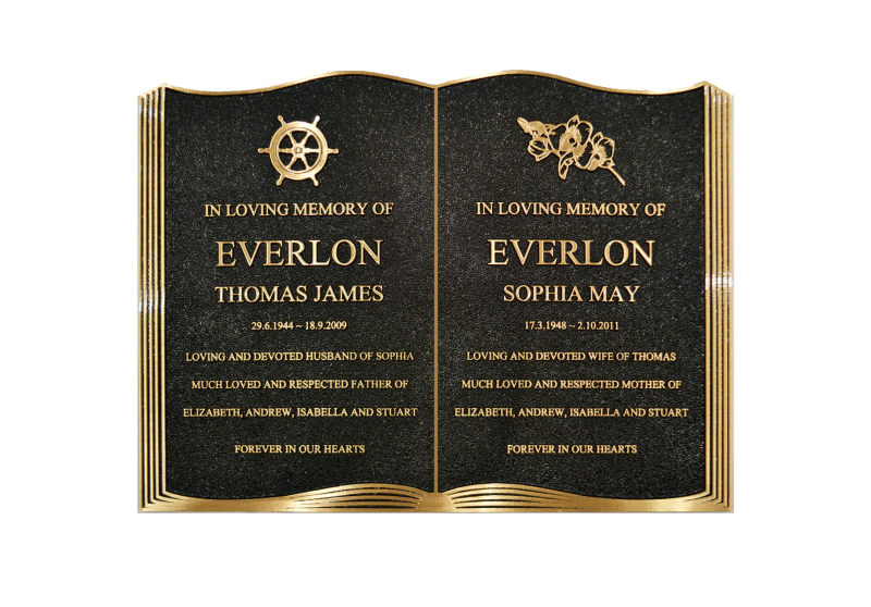 Cast Bronze Plaques - Cemetery Supplies | Fresh and Modern Approach