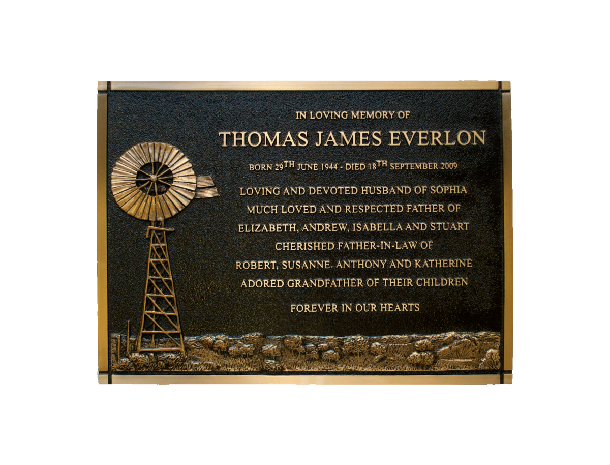 Cast Bronze Plaques - Cemetery Supplies | Fresh and Modern Approach