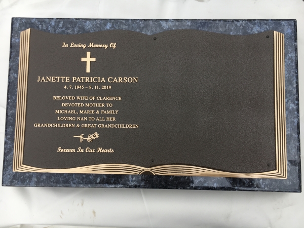 Private Cemetery Plaques - Cemetery Supplies | Fresh and Modern Approach